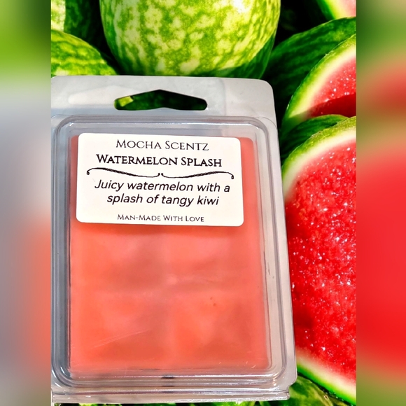 Hand Crafted | Accents | Handmade Watermelon Splash Coconutsoy Wax ...